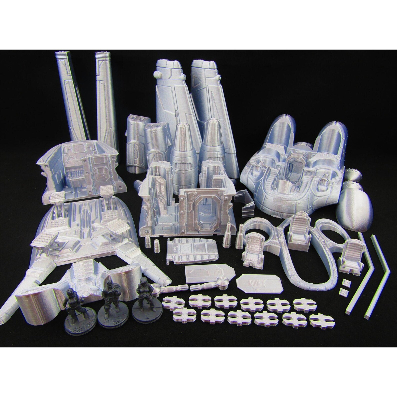 Large Modular Starfighter sparrowhawk Space Ship - Etsy