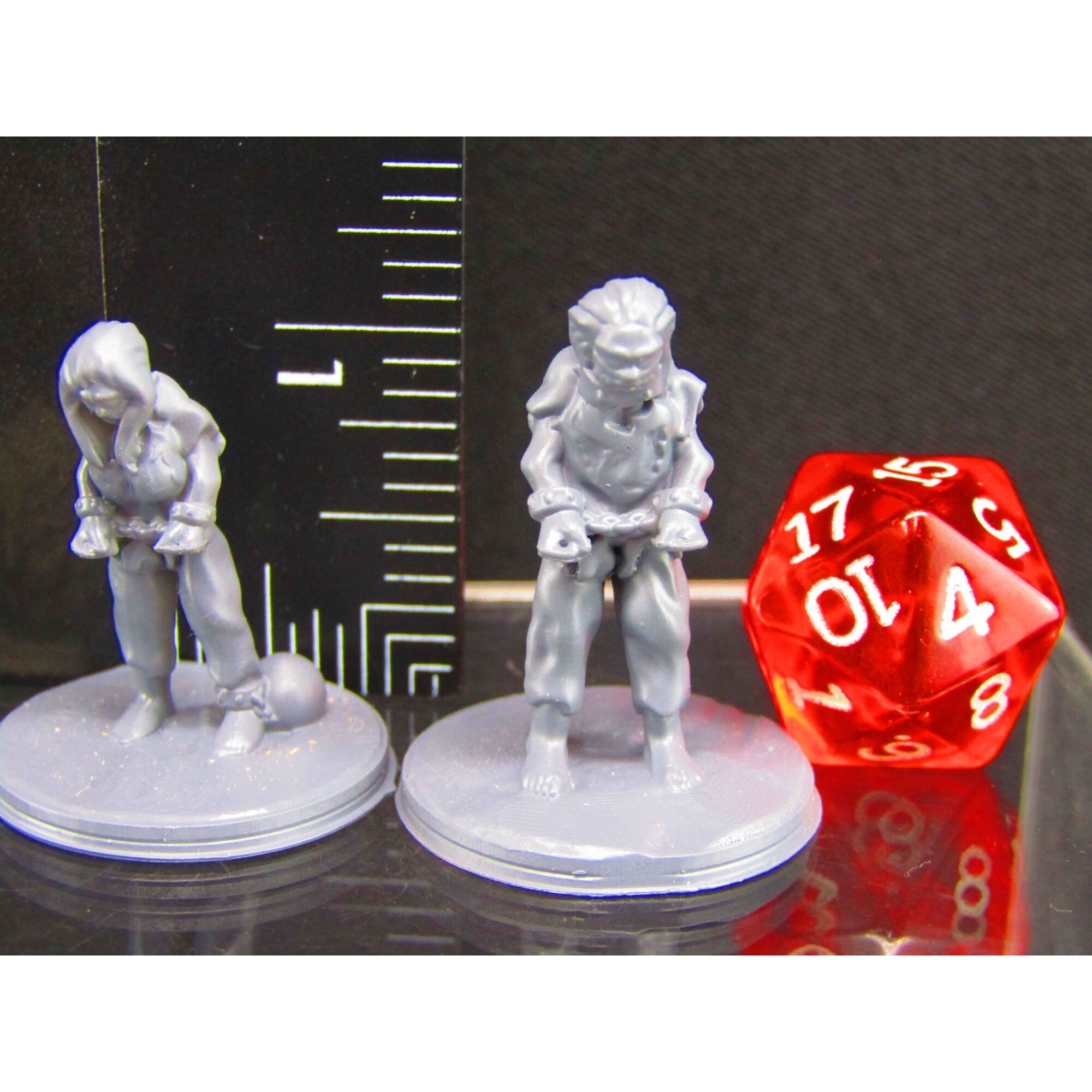 Imprisoned Human Slaves Mini Miniature Figure 3D Printed Model | Etsy