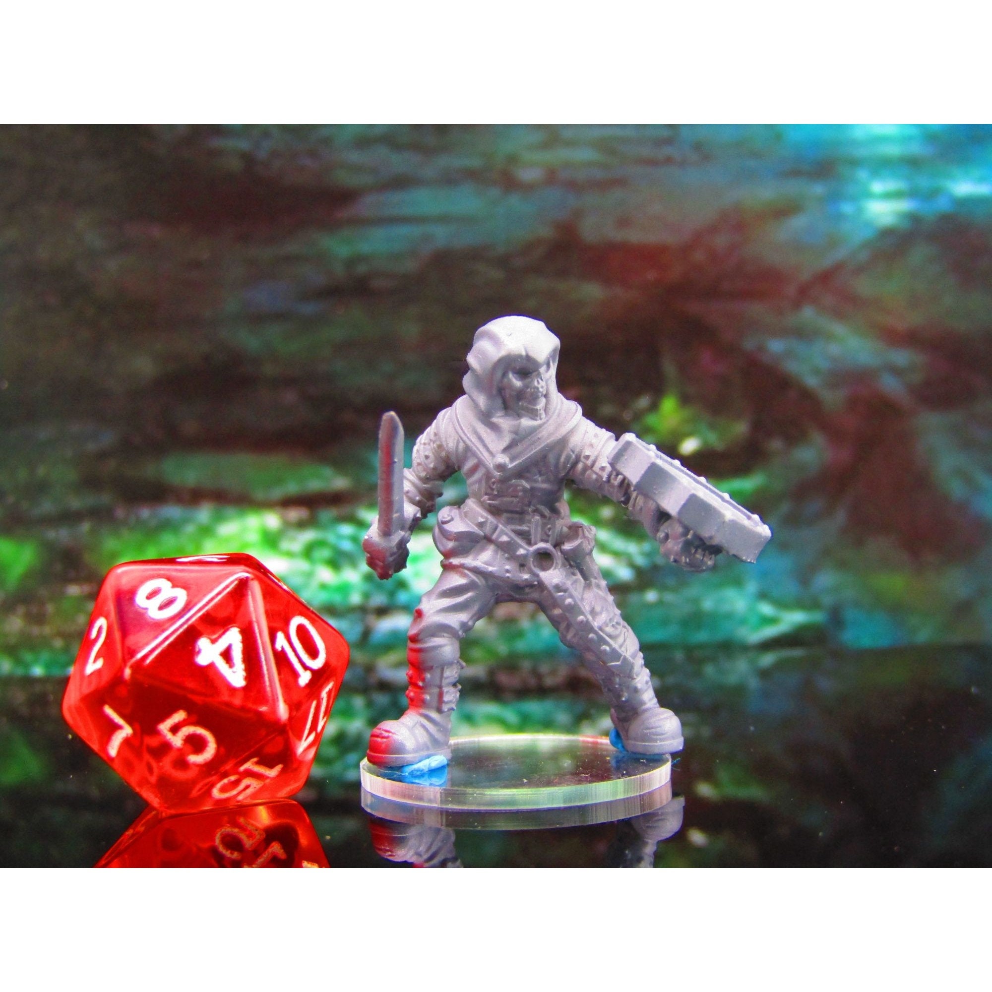 Undead Skeleton Rogue Soldier Mercenary C Mini Miniature Model | Etsy