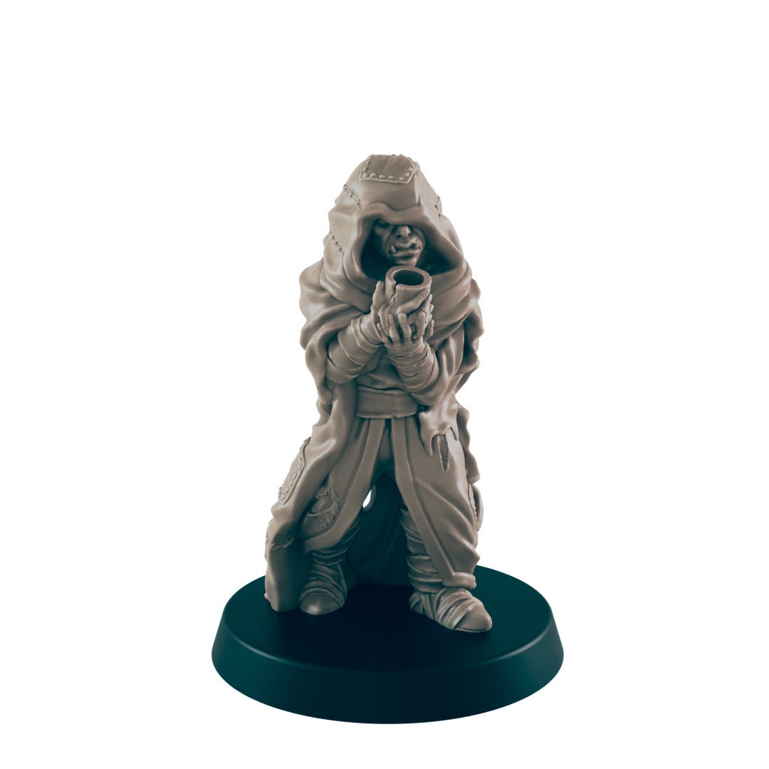 Half Orc Mini Homeless Beggar Male Monster Townsfolk NPC Figure Dnd ...