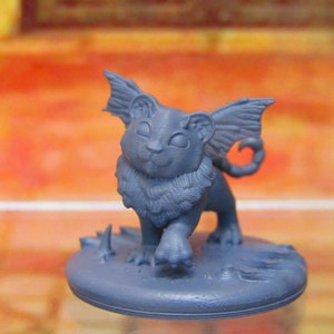 Baby Manticore Monster Beast Companion Mini Miniatures 3D Printed Model ...