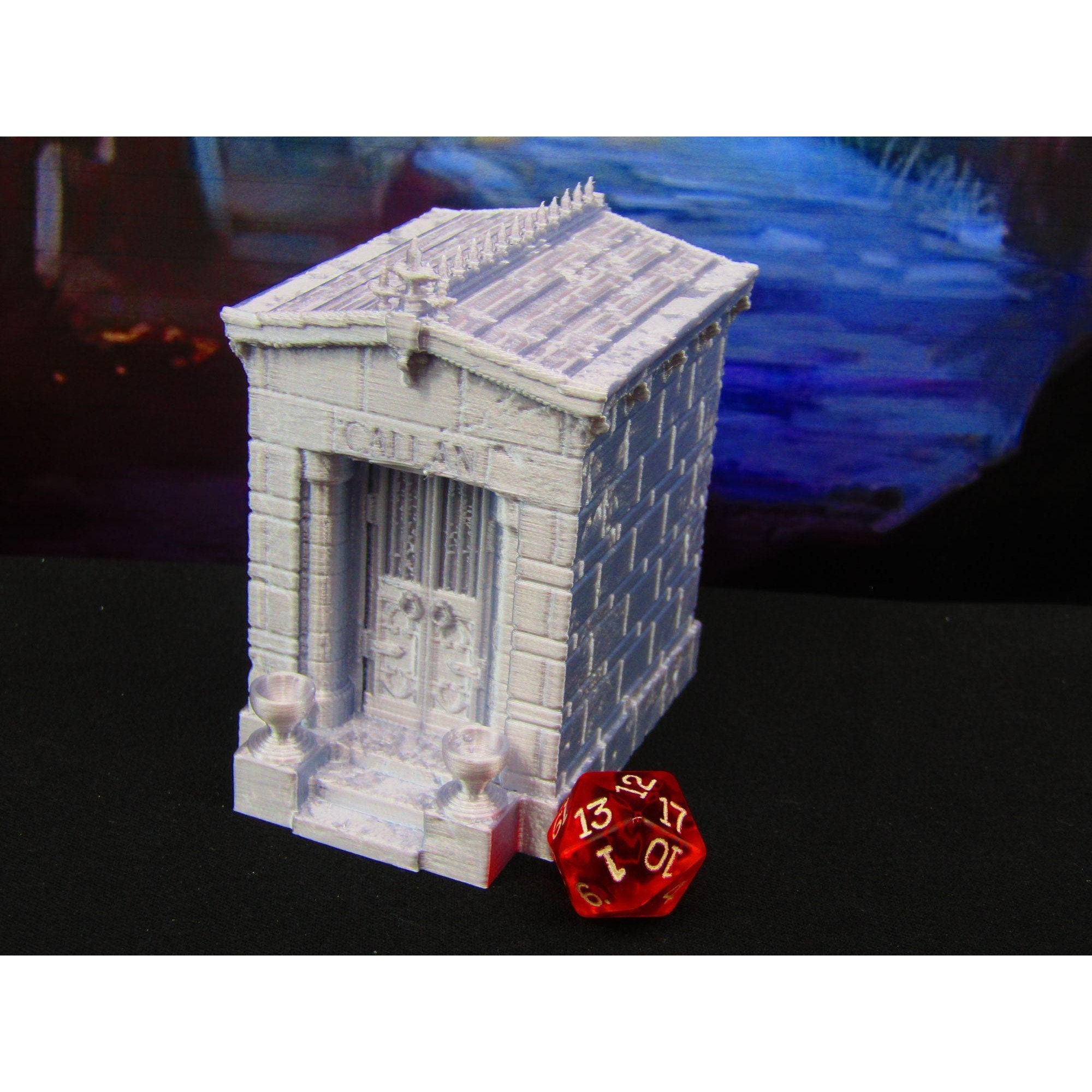 Small Tomb for Graveyard / Cemetery Scatter Terrain Scenery | Etsy