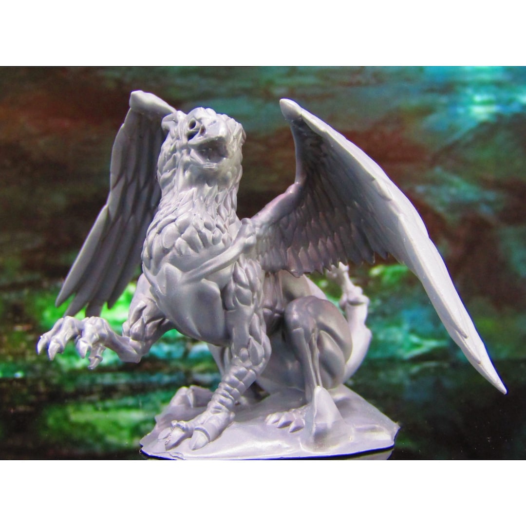 Undead Zombie Griffin Gryphon Lion Eagle Mini Miniature Model Character ...
