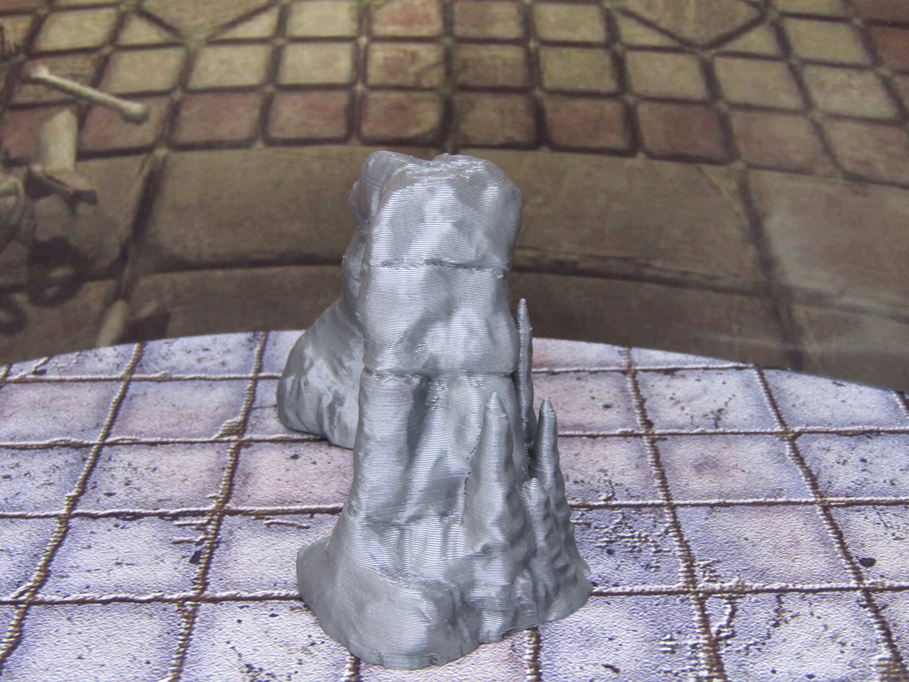 Stalagmite Cavern Entrance Mini Miniature Figure Scenery Terrain 3D ...