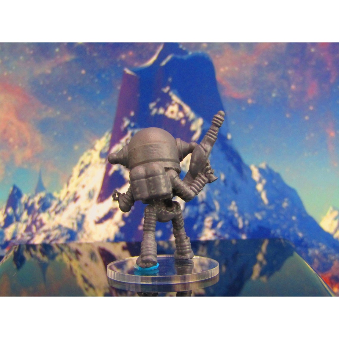 Skeletal Zeta Alien Invader B Mini Miniature Model Character - Etsy