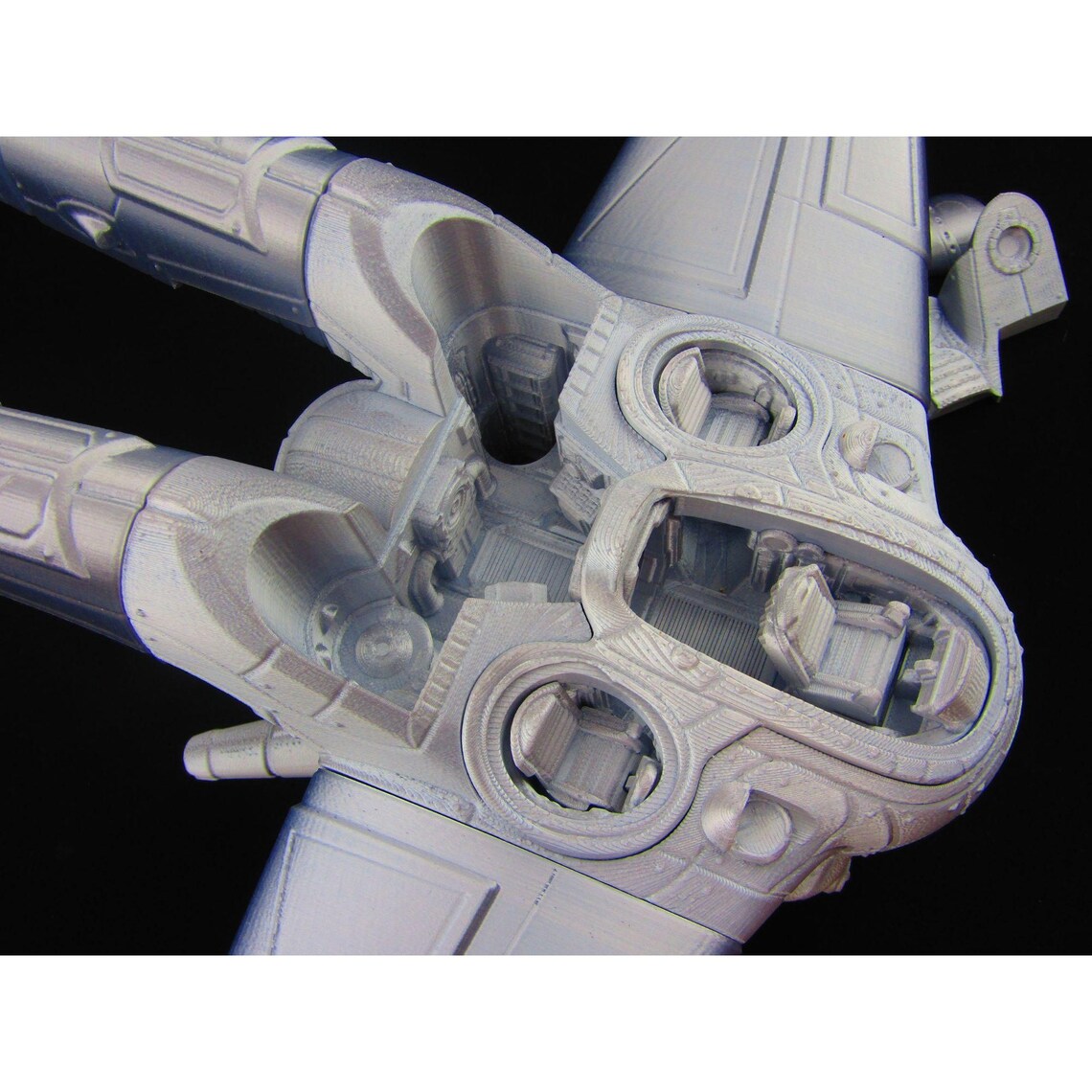 Large Modular Starfighter "sparrowhawk" Space Ship Scenery Scatter ...