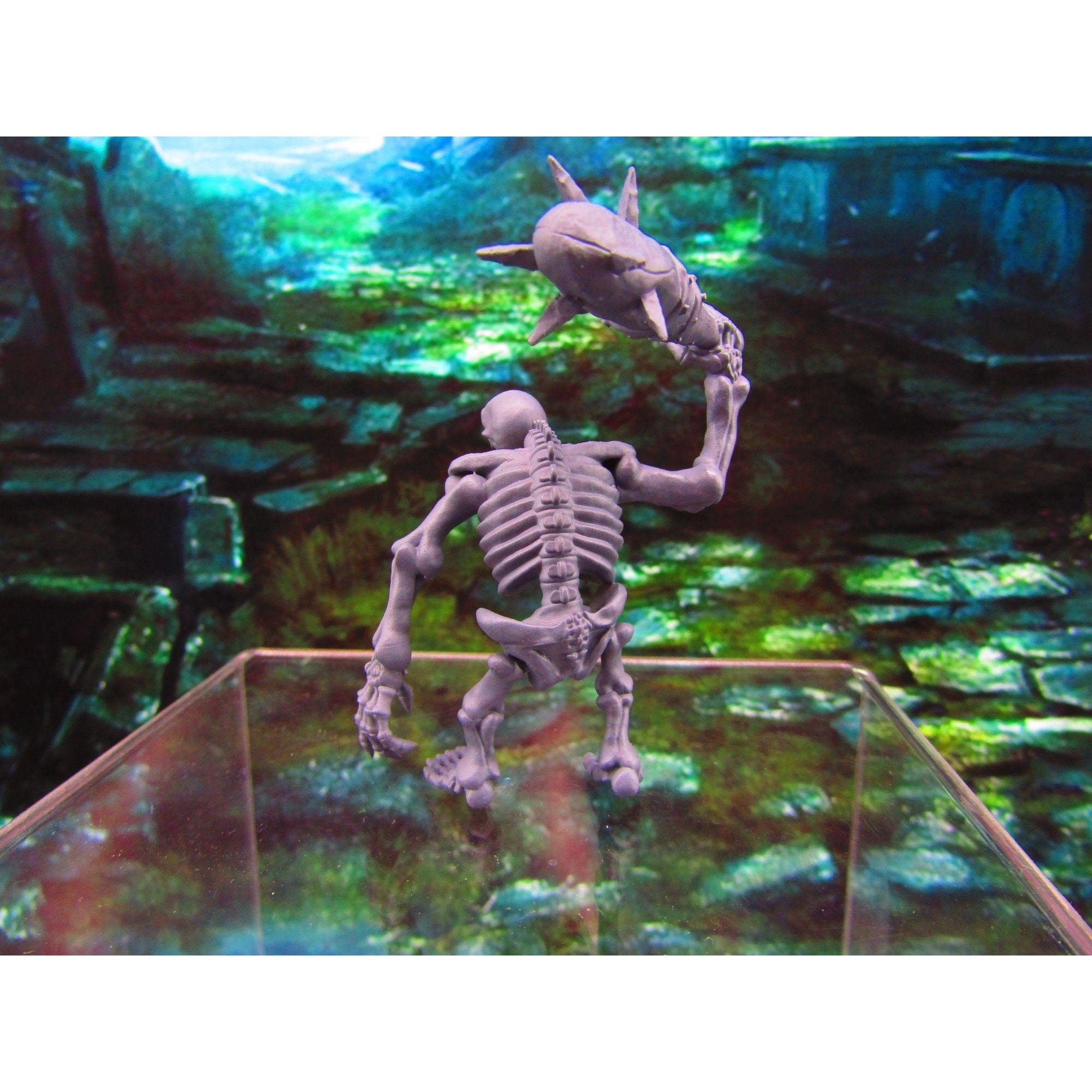 Undead Skeletal Ogre Skeleton Mini Miniatures 3D Printed Model - Etsy