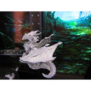 Undead Skeletal Dracolich Dragon Mini Miniature Model Character Figure ...