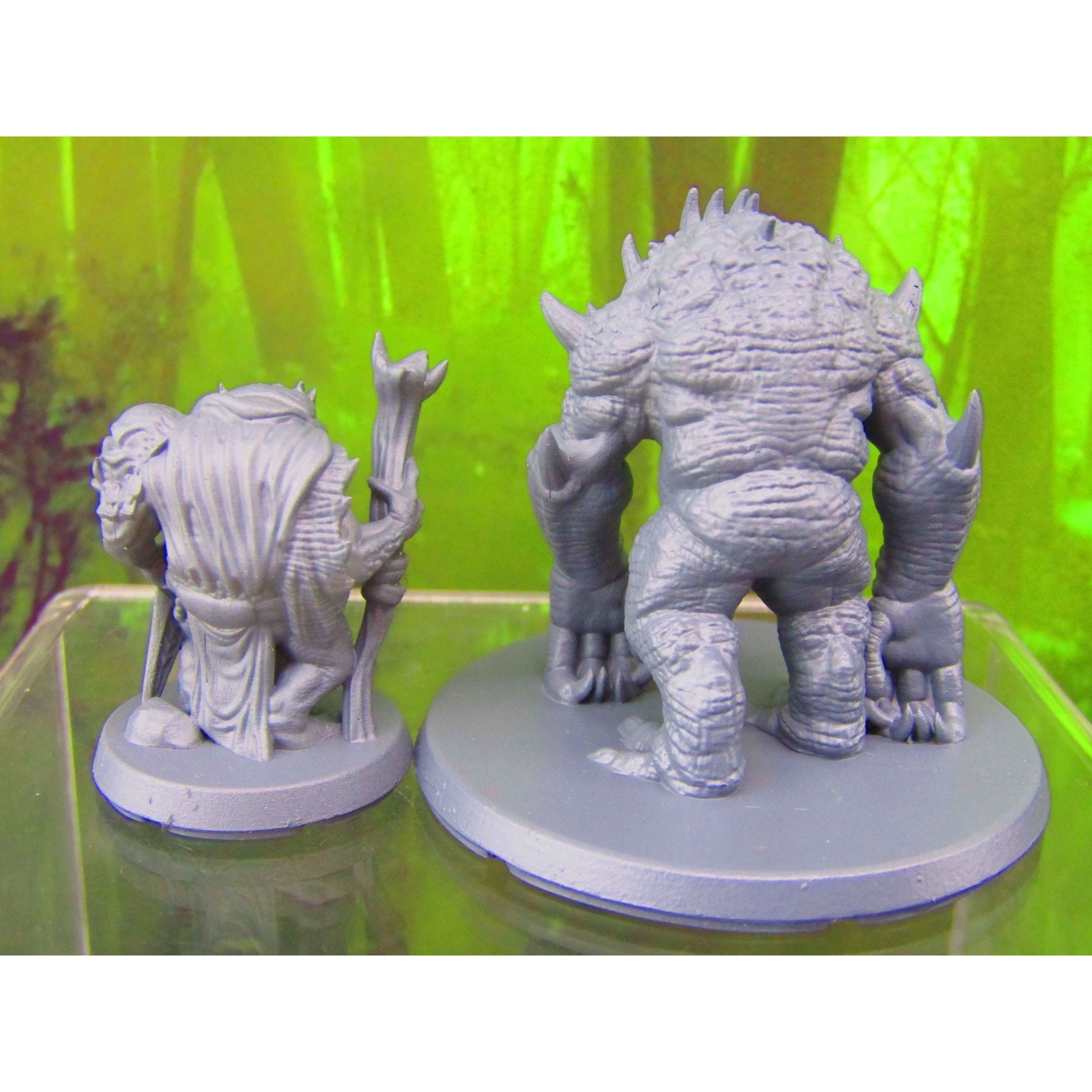 Slaad Pair Mini Miniatures 3D Printed Resin Model Figure | Etsy