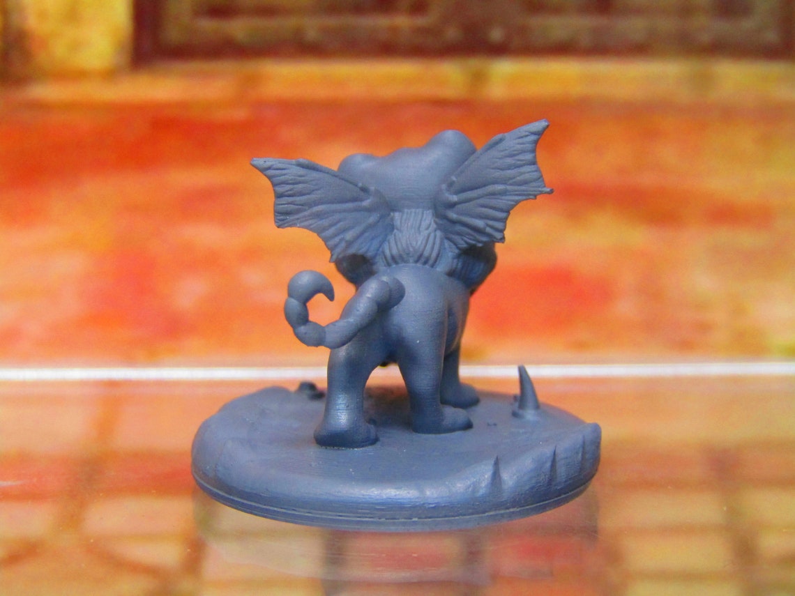 Baby Manticore Monster Beast Companion Mini Miniatures 3D - Etsy