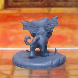 Baby Manticore Monster Beast Companion Mini Miniatures 3D Printed Model ...