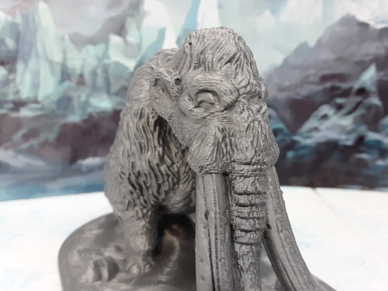 Woolly Mammoth 28mm Scale Figure for RPG Fantasy Games - Etsy