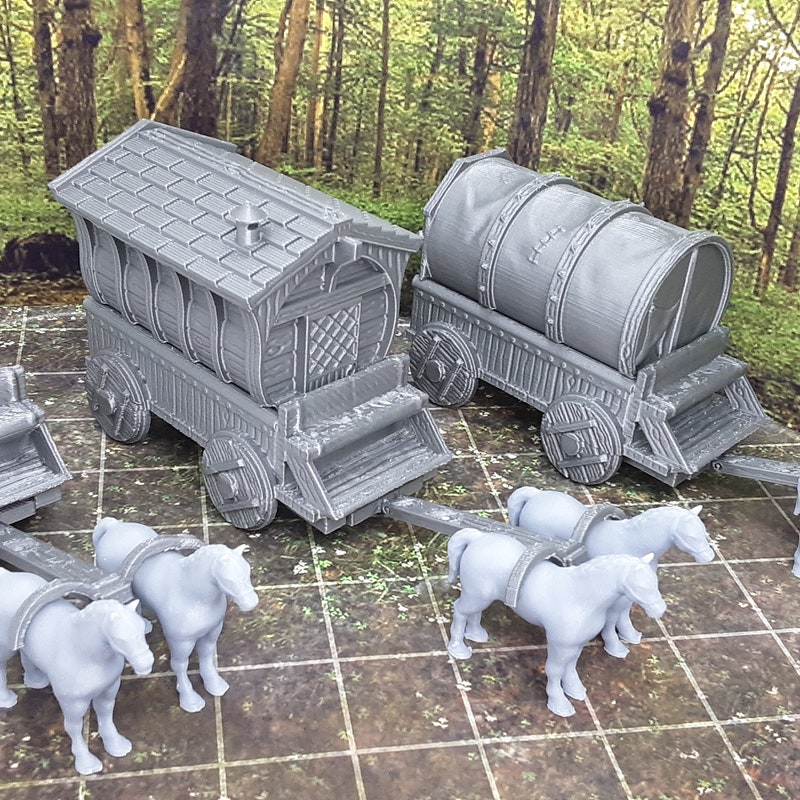 Dnd Minis Caravan - Etsy