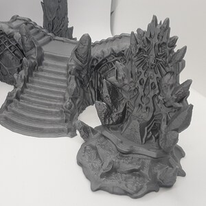 12 Piece Icy Palace Castle Set Scatter Terrain Scenery 28mm Dungeons ...