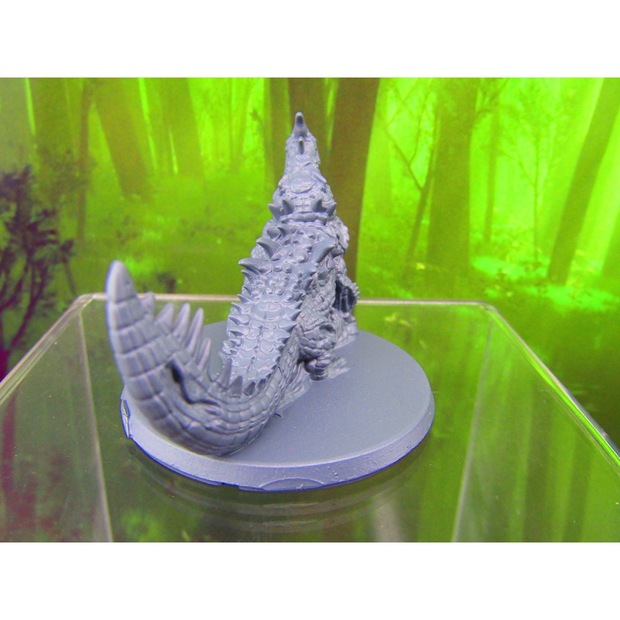 Undead Zombie Crocodile Mini Miniatures 3D Printed Resin Model Figure ...