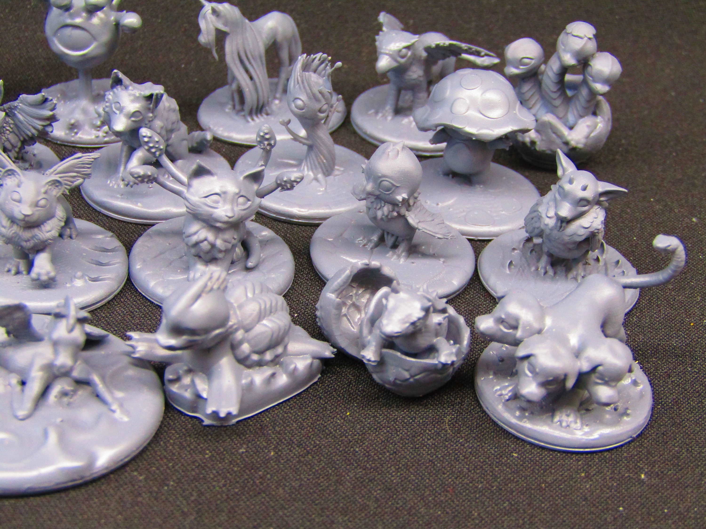 23 Piece Baby Beast Companion Sidekick Familiar Set Mini 3D - Etsy