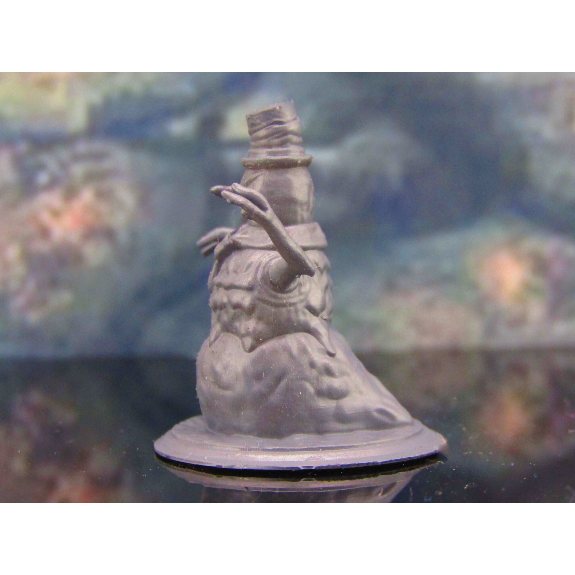 Evil Snowman Mimic Monster Mini Miniature Model Character - Etsy