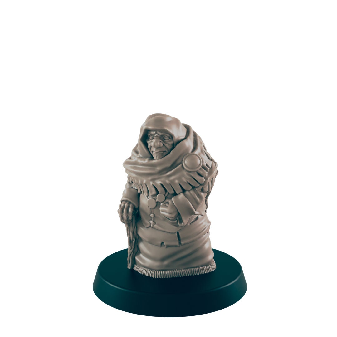 Human Mini Wise Elder Grandmother Female Townsfolk NPC Figure Dnd ...