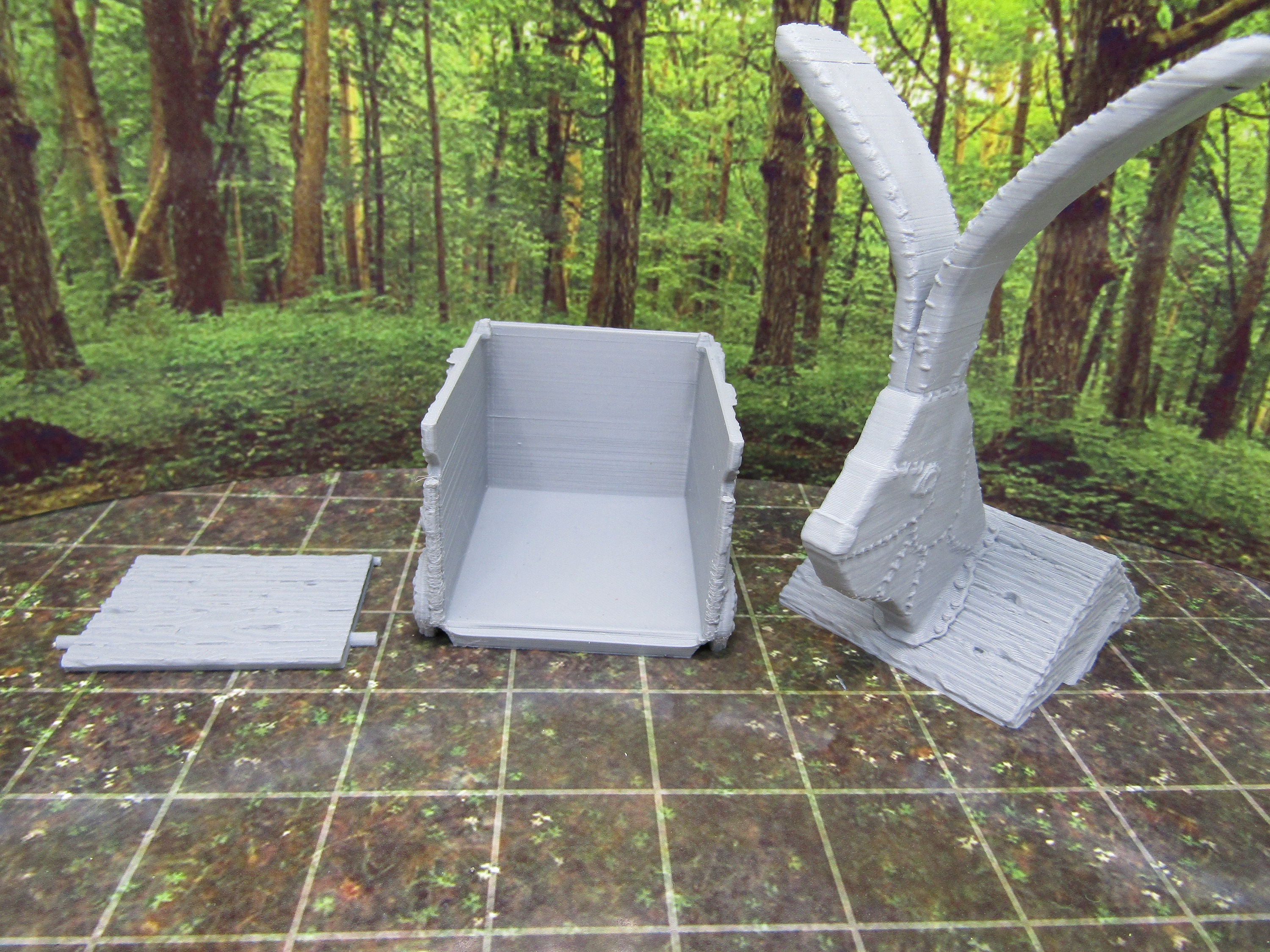 Trojan Siege Rabbit Miniature Mini Scenery Terrain 3D Printed Model 28 ...