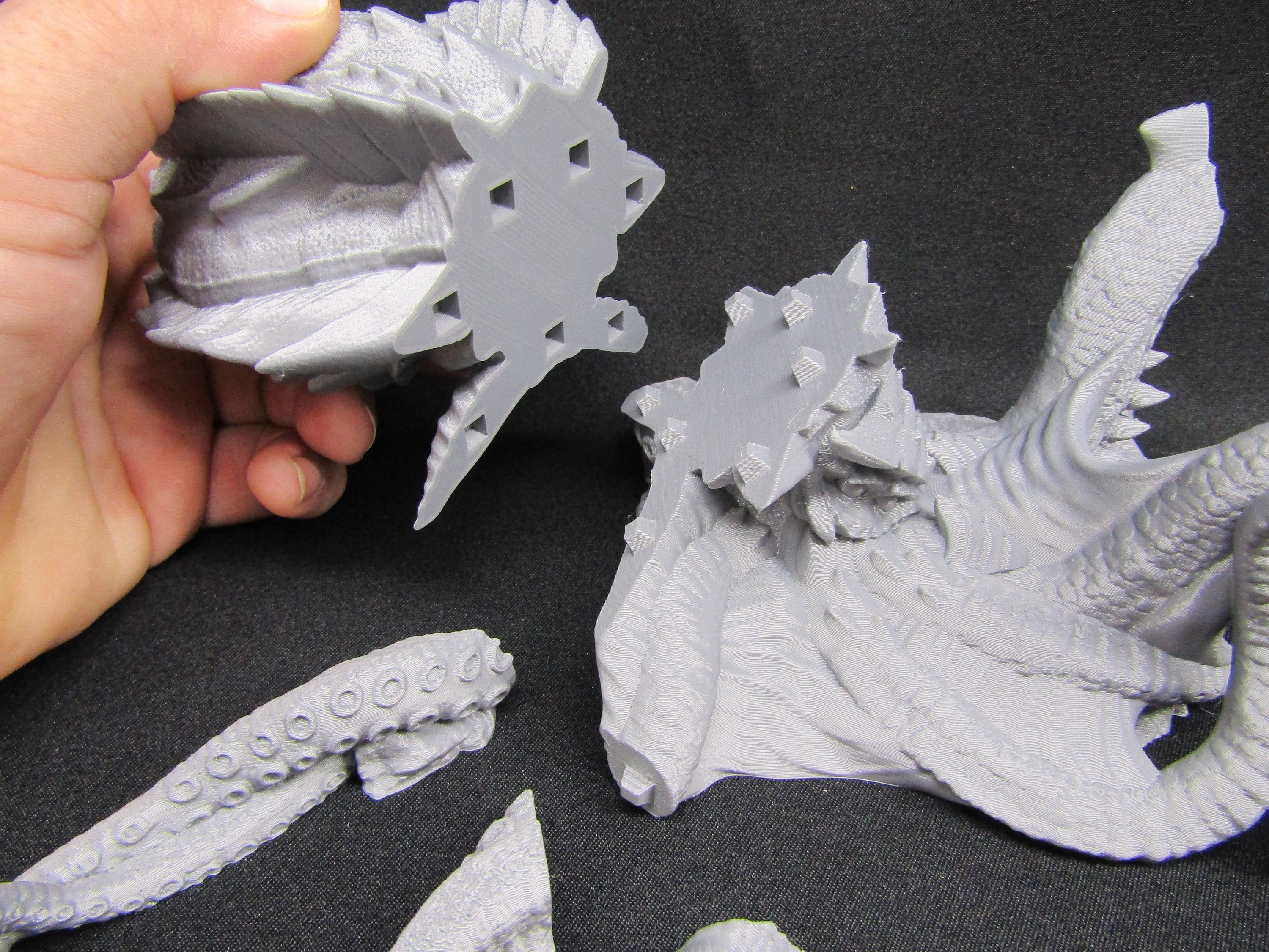 Kraken Mini | Dnd Wargaming Mini | RPG Monster Character | Fantasy ...