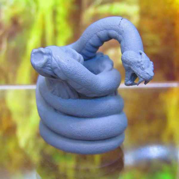 3d Printed Anaconda Snake - Etsy