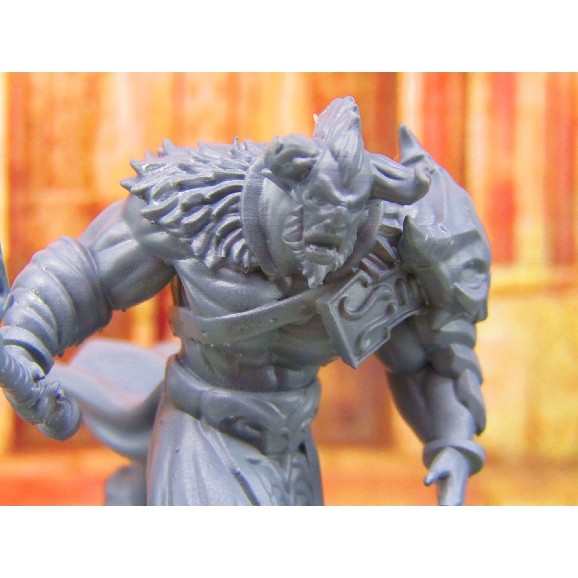 Minotaur Greek Mythology Bull Man Mini Miniature Figure 3D | Etsy