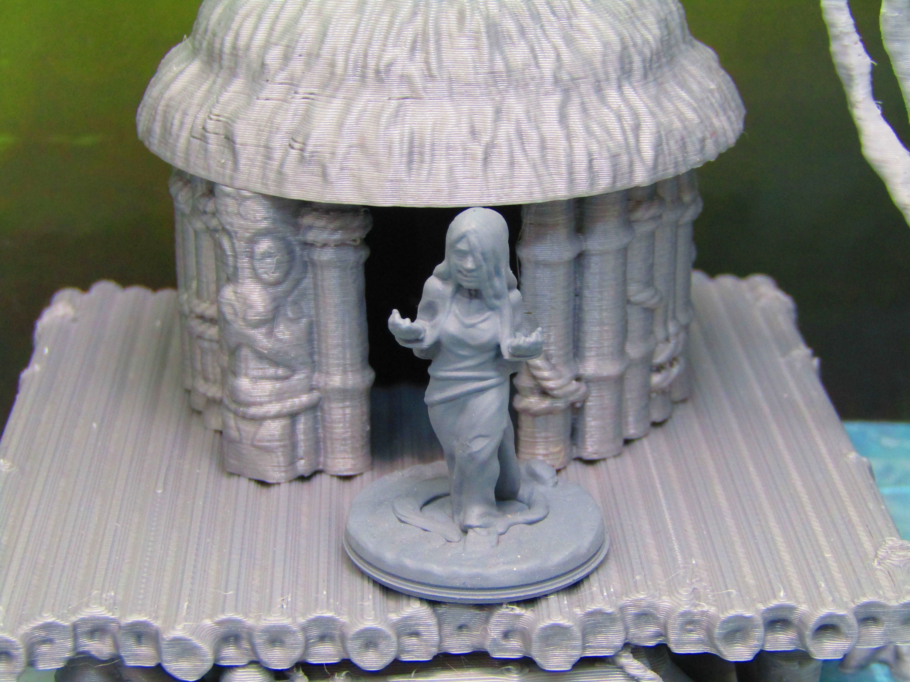 Swamp Hag Witch Marsh Hut + Trees Set Scatter Terrain Scenery 3D ...