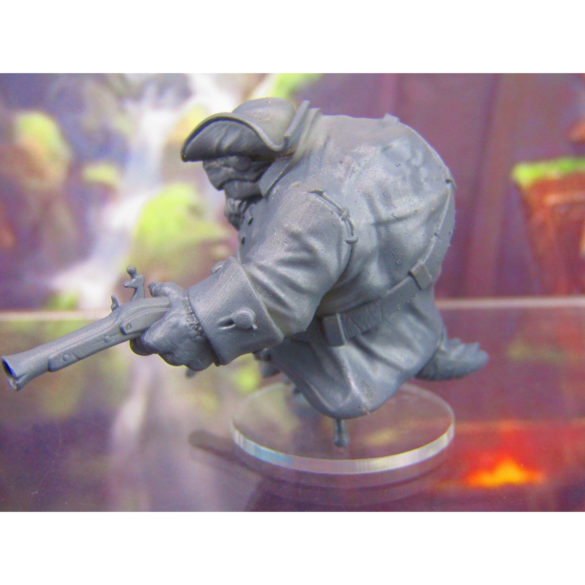 Tortle Pirate Turtle Man Race Mini Miniature Figure 3D Printed Model 28 ...