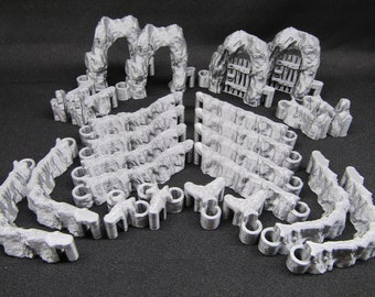 Tent Set Dnd Miniature Terrain for Dungeons and Dragons - Etsy