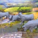 4pc Cows Cattle Farm Animals Livestock Mini Miniature 3D Printed Figure ...