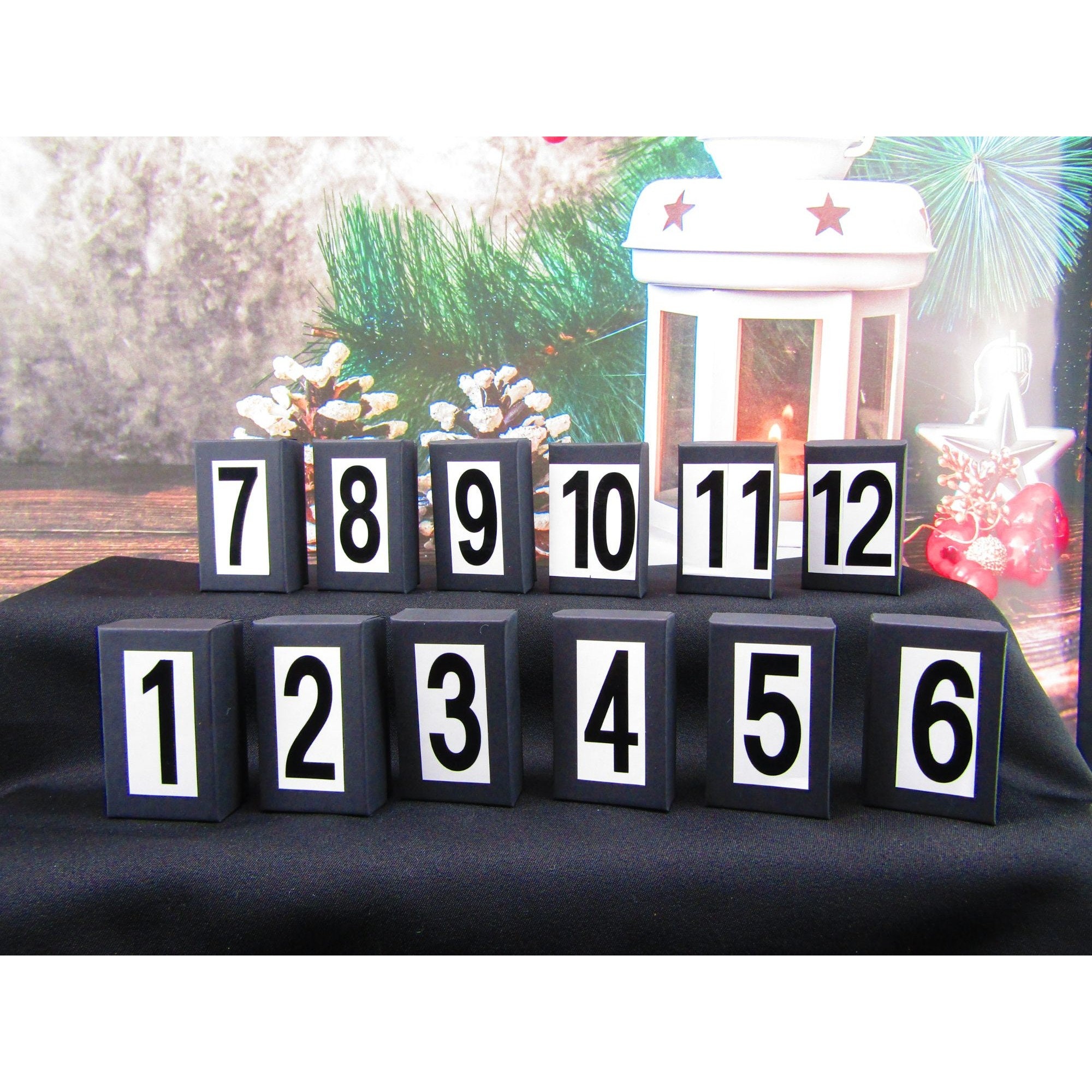 12 Days of Christmas Advent Calendar Fantasy Minis Miniature - Etsy