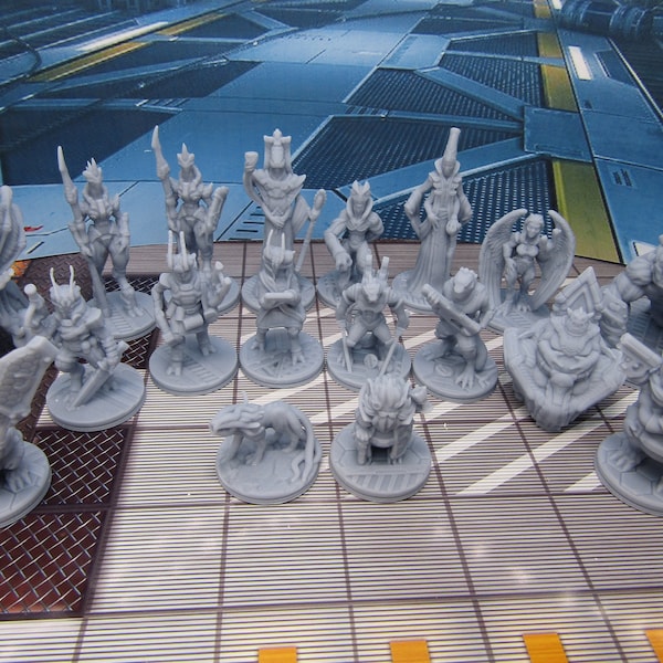 Rpg Paper Miniatures - Etsy