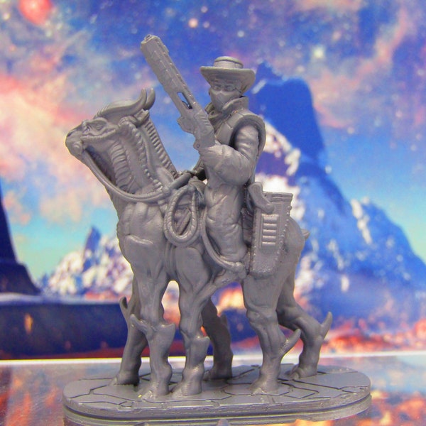 3d Printed Space Cowboy - Etsy