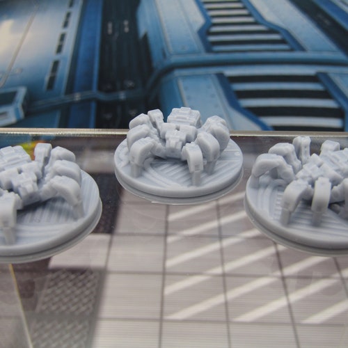 Miniature Toys Role Playing Miniatures Sci Fi Mini Set 5-14pc Novus ...