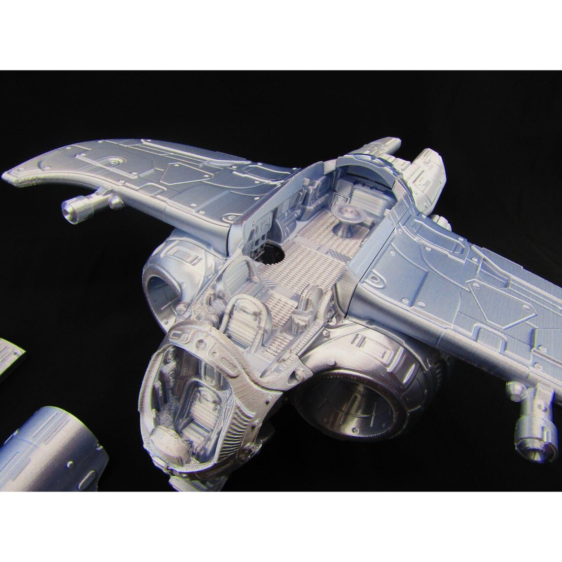 Large Modular Starfighter peregrine Space Ship - Etsy