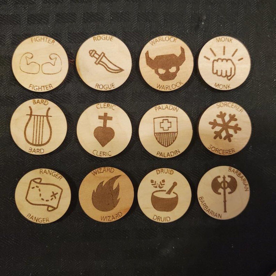 Initiative Tracker Dungeons and Dragons Laser Engraved Dungeon | Etsy