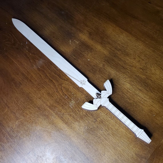 Master Sword Toy Sword / 18 Long and Made From Maple | Etsy