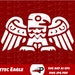 Aztec Eagle SVG, Mexica Bird PNG, Tribal Emblem DXF, Native Clipart ...