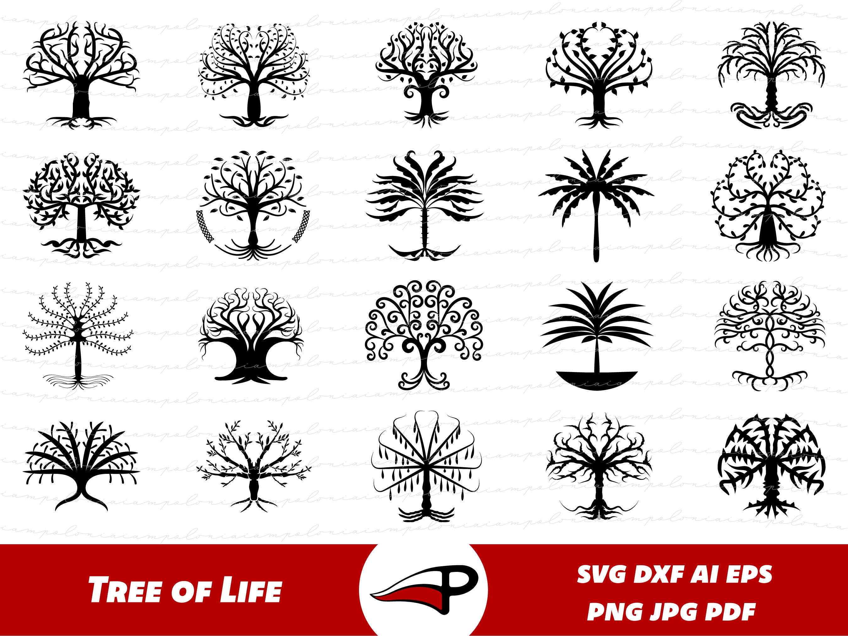 Tree of Life SVG Bundle Celtic Tree PNG Gothic Tree Clipart - Etsy