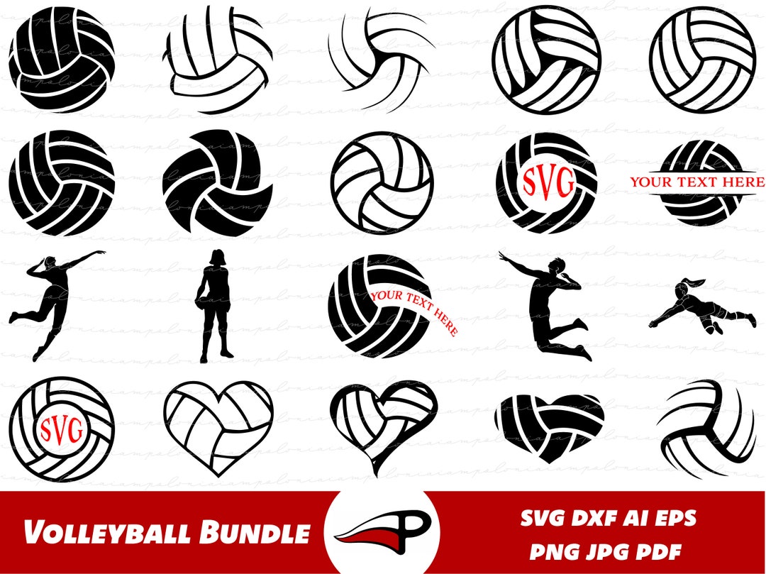 Volleyball SVG Bundle, Volleyball PNG, Volleyball Mom Svg, Volleyball ...
