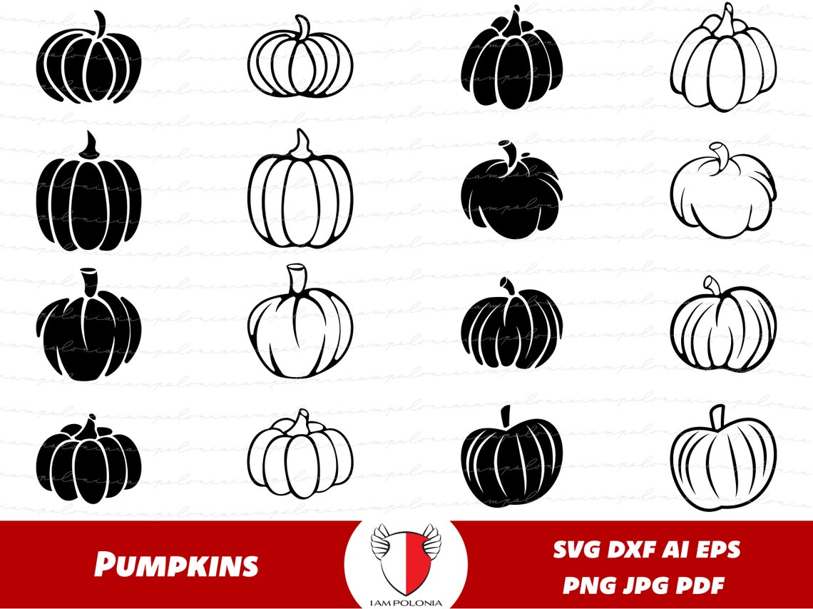 Pumpkins SVG Pumpkin svg bundle DXF Halloween Pumpkin | Etsy