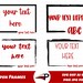 Split Borders SVG Bundle Open Frames PNG Set Outline - Etsy