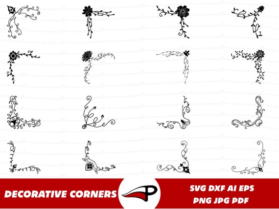 Fancy Corner Border Png