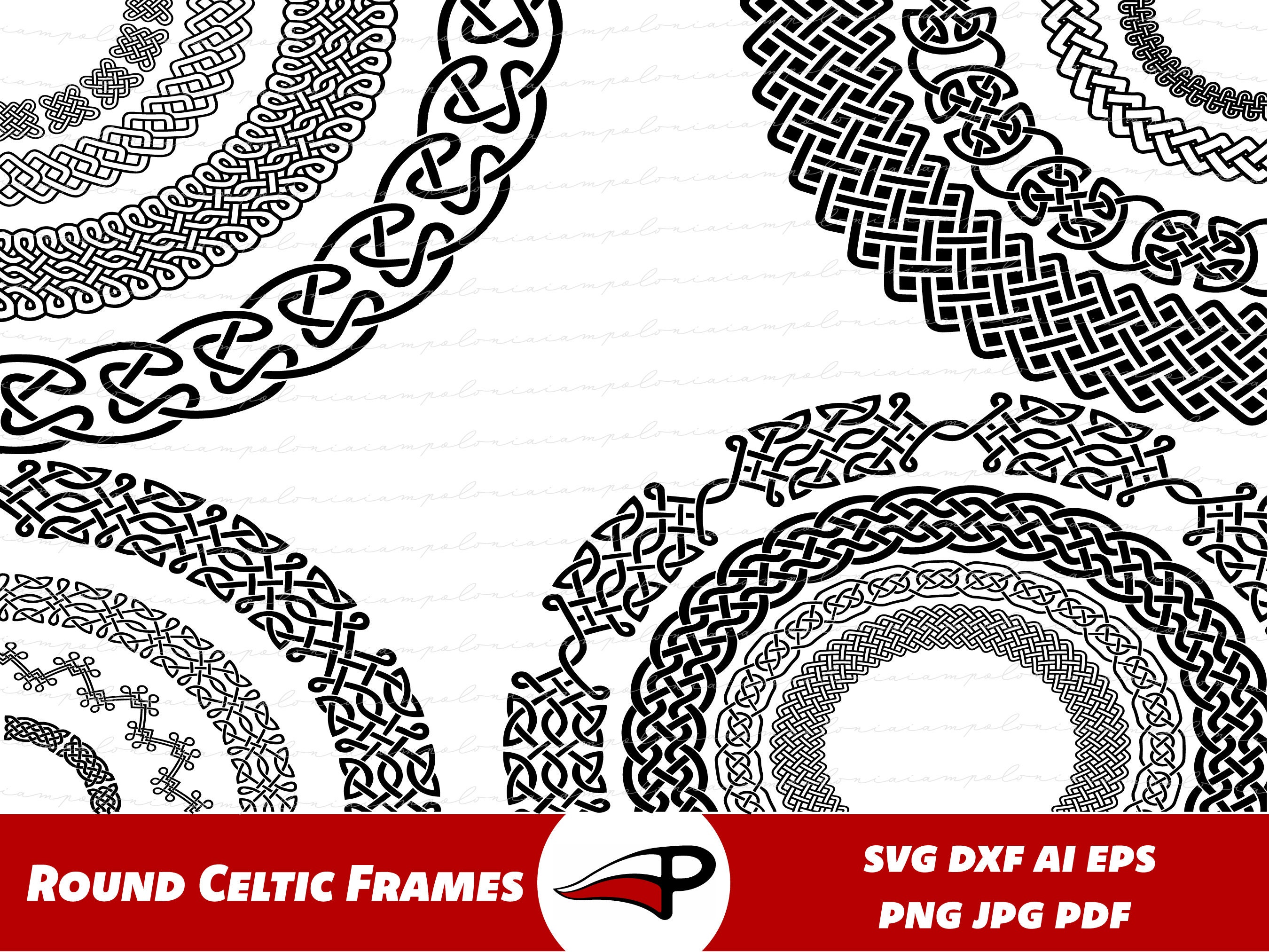 Celtic Circle Border Designs