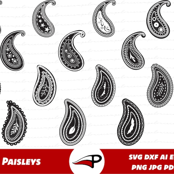 Indian Paisley - Etsy