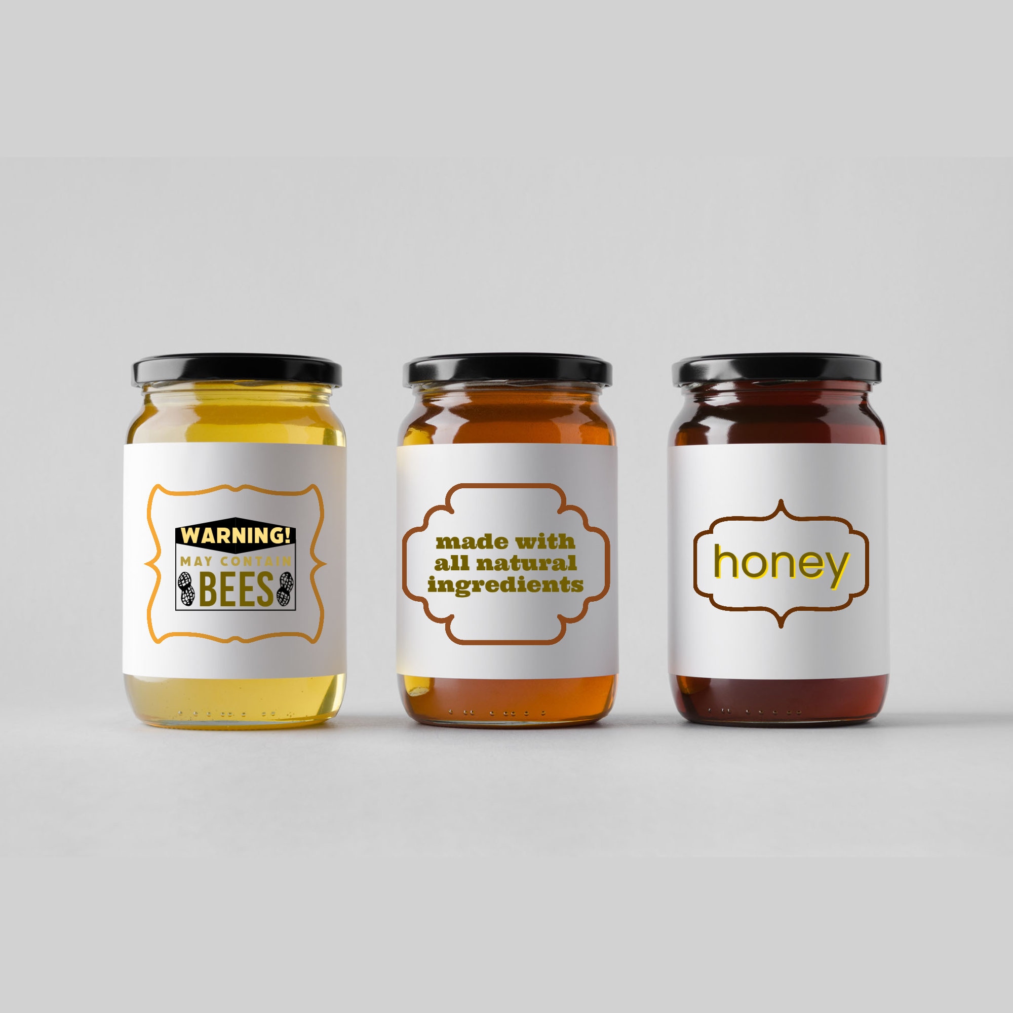 Label Frames SVG, Jar Labels PNG, Spice Container Dxf, Vintage Border ...