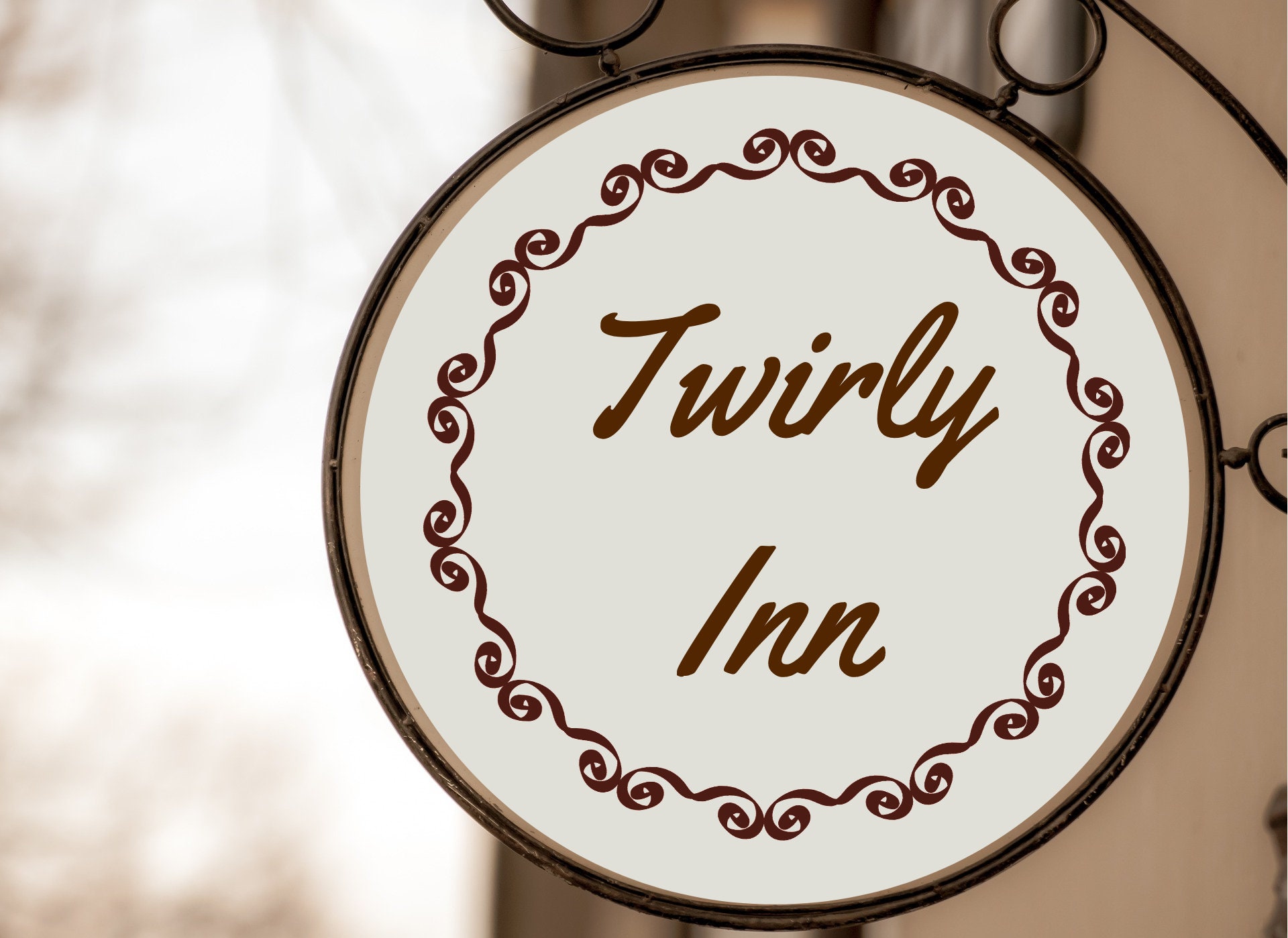 Round Monogram Frames SVG Bundle Wedding Border PNG Pack - Etsy