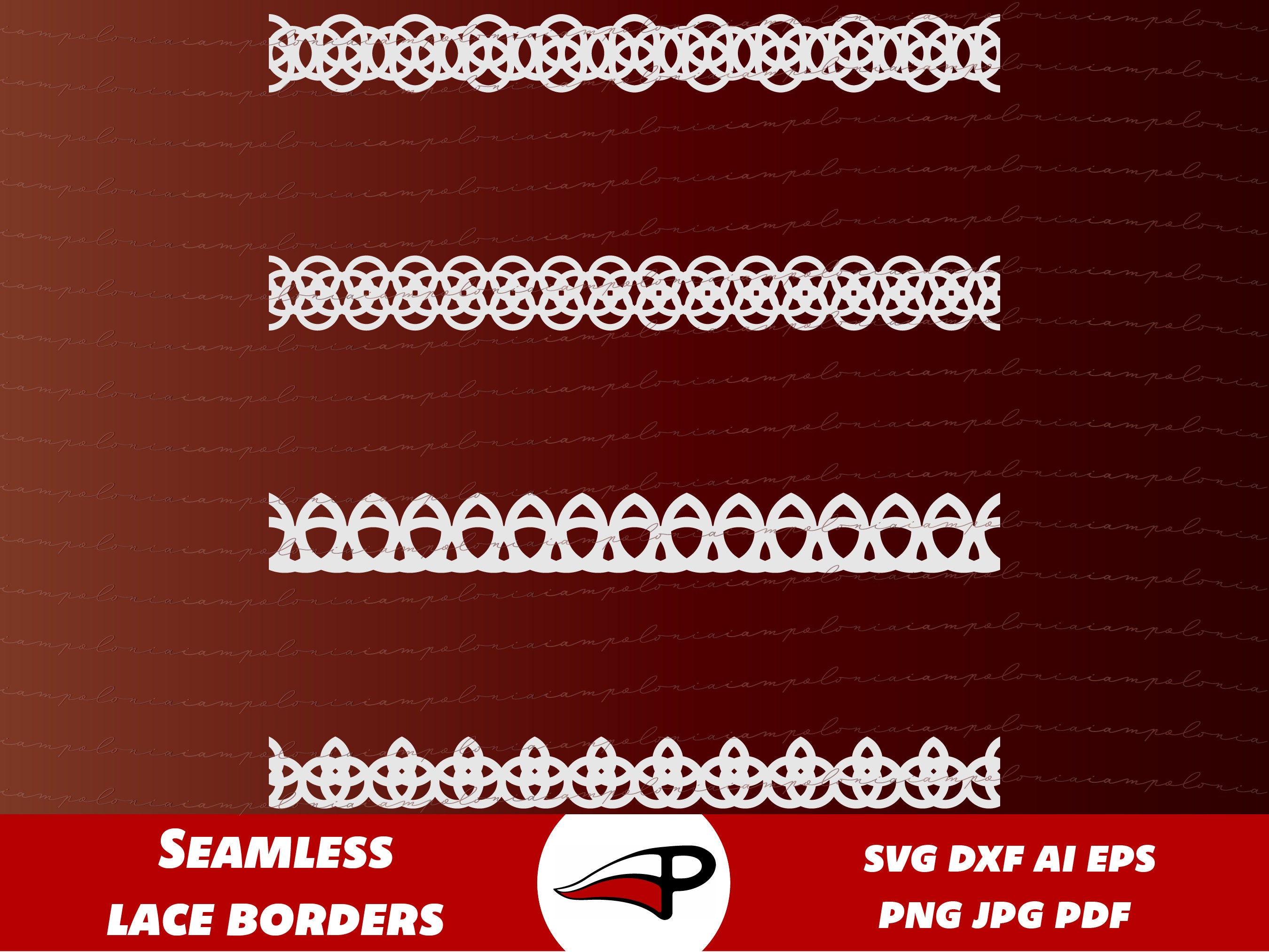 Lace Border SVG, Seamless Lace Border Png, Simple Lace Paper Ribbons ...