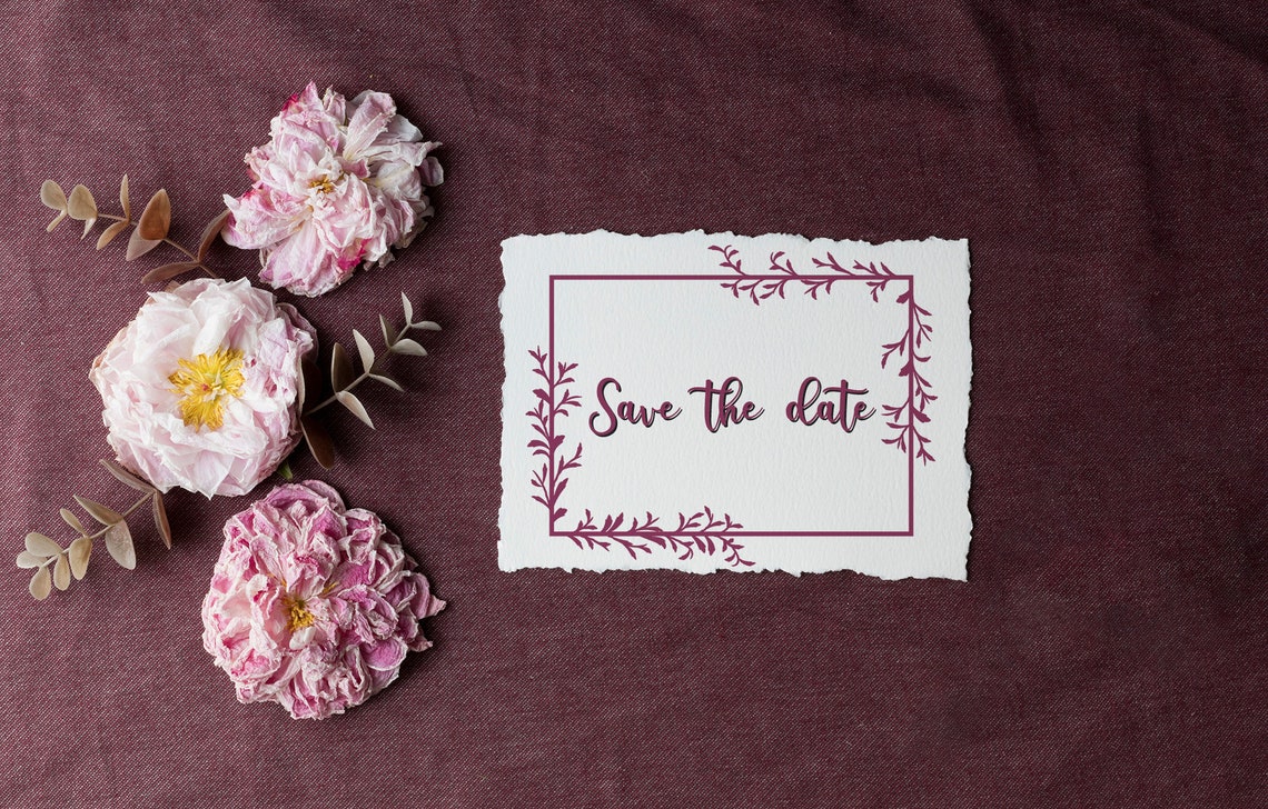 Floral Frame Svg Bundle Rectangle Frame Png Floral Border - Etsy