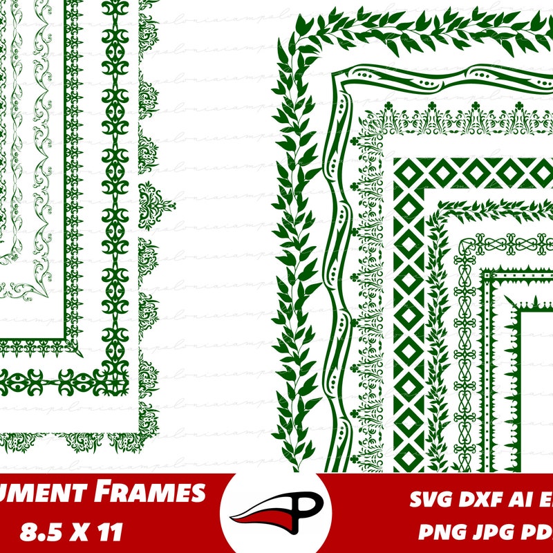 Border Svg - Etsy